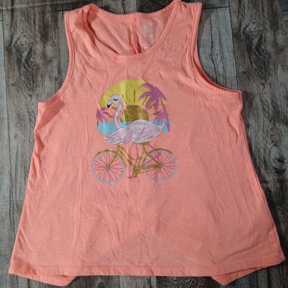 wonder nation | Shirts & Tops | Wonder Nation Tank Top Girls Flamingo ...